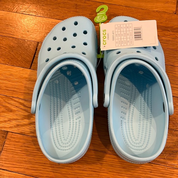 CROCS | Shoes | Arctic Blue Crocs New With Tags | Poshmark